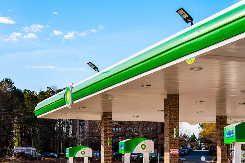 How Tall Are Gas Station Canopies? | New Image Canopy